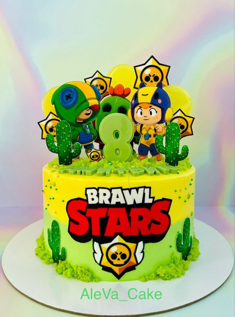 Torta Brawl Stars: ¡Ideas y Decoración Imprimible! | GASDA