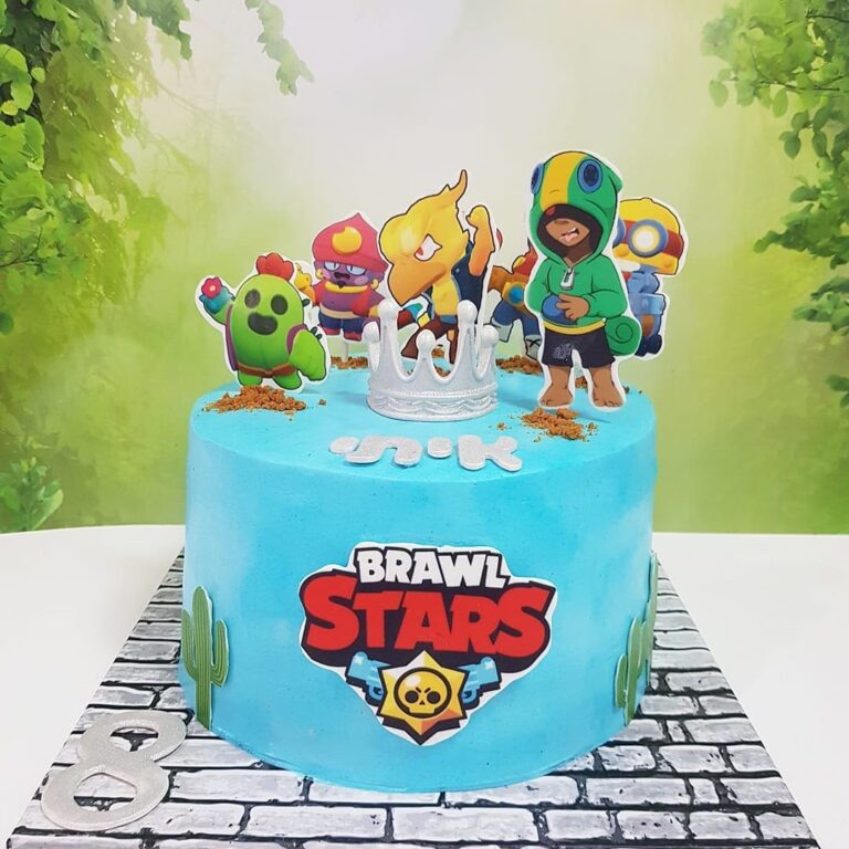 Pastel de Brawl Stars: ¡La Victoria más Dulce! | GASDA