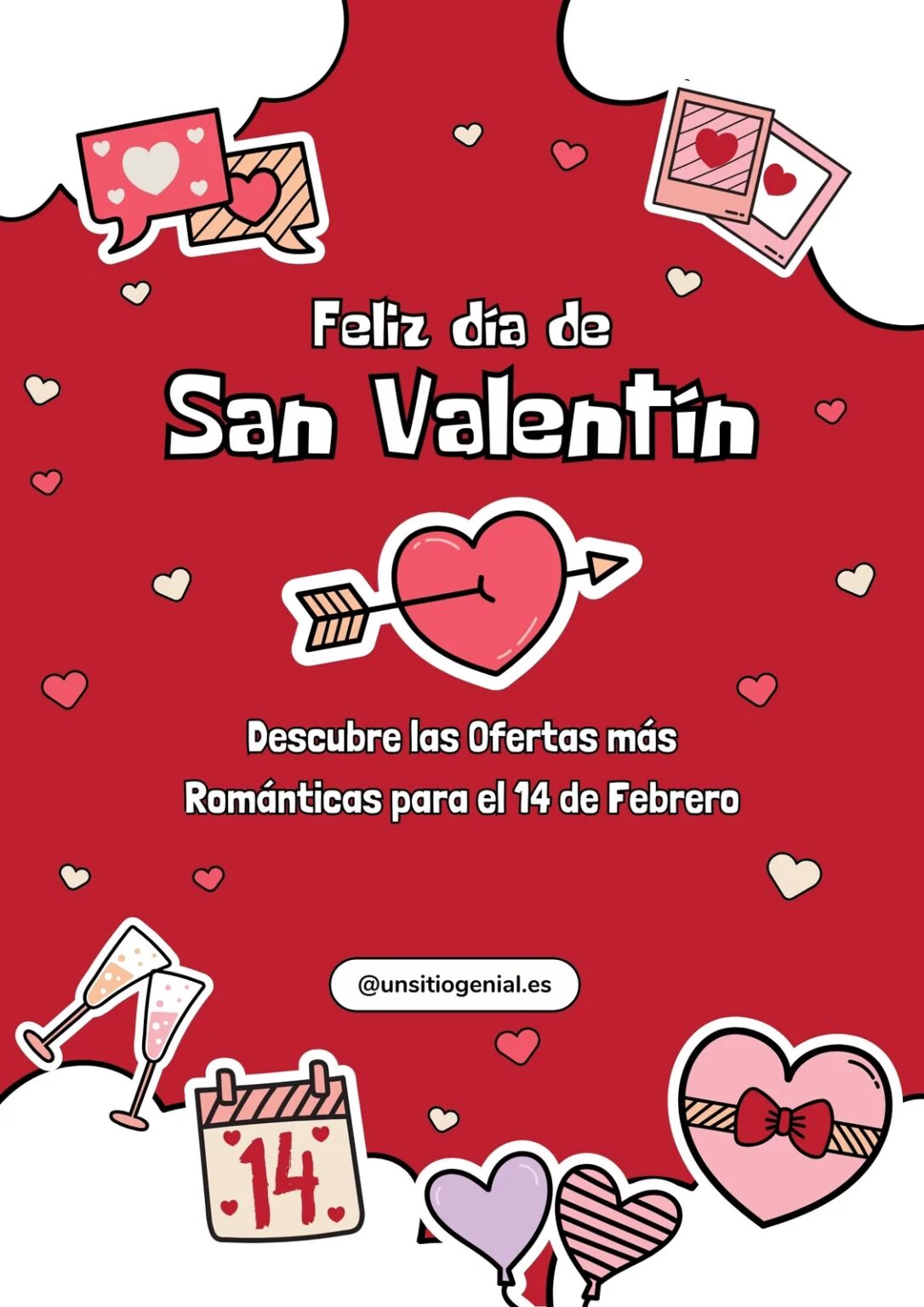 Crea Carteles de San Valentín para tu Pastelería | GASDA