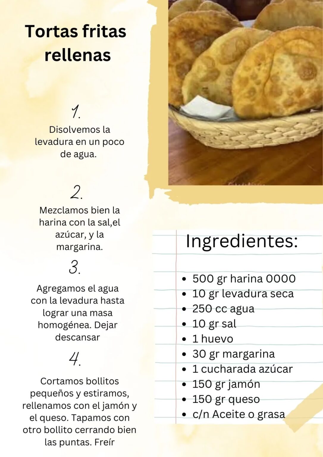 Tortas Fritas con Harina Común: Guía Fácil y Rápida | GASDA